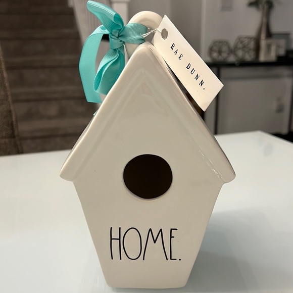 Rae Dunn | Accents | Rae Dunn Home Bird House With Flowers | Poshmark